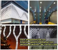 China Building Material Perforated Aluminum Ceiling Tiles for Lobby Decoration for sale