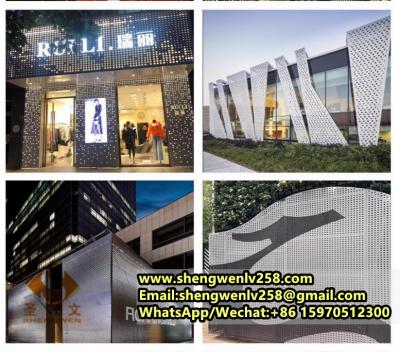 China Polyester Coated Aluminum Caved Panel for sale