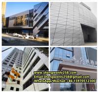 China CNC aluminum sheet Architectural aluminum facade laser cut for wall cladding Perforated sheet for sale