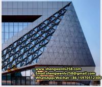 China Exterior Architectural aluminum facade laser cut for wall cladding Perforated sheet for sale
