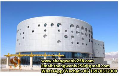 China Aluminum Bridege Project Building Materials Custom Aluminum Footbridge Cladding for sale