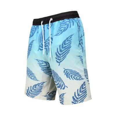 China Leaves Pattern Summer Quick Dry Discoloration SUP Board Shorts for sale