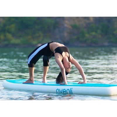 China Alansma 335x81x15cm Inflatable Yoga Board Water Stand Up Paddle Surf Board for sale