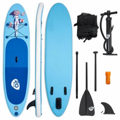 China Blue 441 lbs 3 Fin 10'X30''X6'' Inflatable Paddleboards for sale