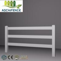 China Durable PVC Horse Arena Fencing For Equestrian And Ranch Use for sale