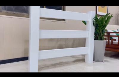 China Decorative Outdoor Riding Arena Fencing Garden Style Pvc Farm Fencing for sale
