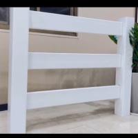 China Durable PVC Horse Arena Fencing For Equestrian And Ranch Use for sale