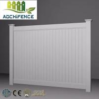 China Privacy White Pvc Fence Panel 8ft Wide 6ft High Vinyl Fence Panels Wholesale for sale