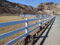 China Decorative Outdoor Riding Arena Fencing Garden Style Pvc Farm Fencing for sale