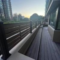 China Wood Look WPC Fence Stylish Corrosion Resistant  Stronger Than Wood for sale