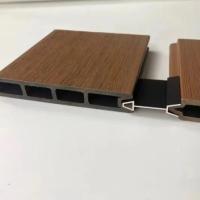 China Wood Look WPC Fence Stylish Corrosion Resistant  Stronger Than Wood for sale