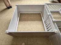 China 4*4*2.1in Raised Garden Bed Planter Box Pvc For Vegetables Flowers Patio Balcony Use for sale