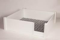 China 4*4*2.1in Raised Garden Bed Planter Box Pvc For Vegetables Flowers Patio Balcony Use for sale