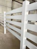 China Customized Size PVC Farm Fence / Plastic Livestock Fencing 1.5m Height for sale