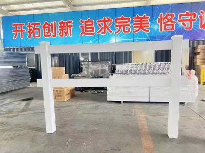 China Plastic White Pvc Horse Fence 1.5 Meter Height Vinyl Horse Fencing for sale
