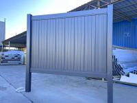 China Weather Resistant PVC Privacy Fence 6x8ft Customized Szie Privacy Style for sale