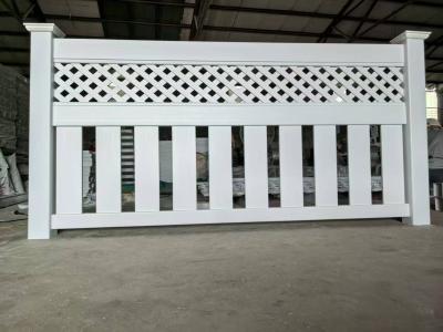 China Weather Resistant High Durability 6 Foot Vinyl Privacy Fence PVC Fence Panels for sale