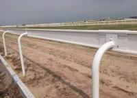 China PVC Horse Fence 1.5m High Horse Riding Arena Fencing For Horse Racing for sale