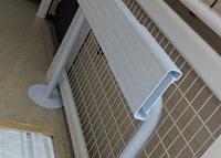 China White PVC Vinyl Horse Fence 1.5m Height Durable pvc privacy fence for sale