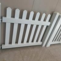 China 4ft High PVC Picket Fence Custom Color Pre Assembled Designs for sale