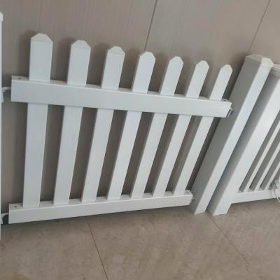 China 4ft High PVC Picket Fence Custom Color Pre Assembled Designs for sale