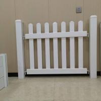 China Replacement 4ft High PVC White Vinyl Picket Fence For Privacy And Durability for sale