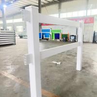 China PVC Flexible Vinyl Horse Fencing Custom Design 1.5m 1.2m Height for sale