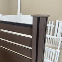 China Modern WPC Fence Panel Easy To Install With Interlocking System for sale