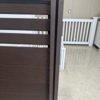 China Modern WPC Fence Panel Easy To Install With Interlocking System for sale