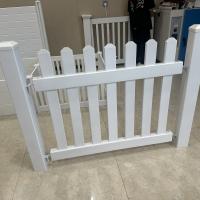 China 1.22m High Lightweight PVC Garden Fence Cost Effective for Yards Outdoor spaces for sale