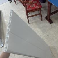 China Outdoor Screen Pvc Garden Fence Panels Column 2.59m White Vinyl Fence Boards for sale
