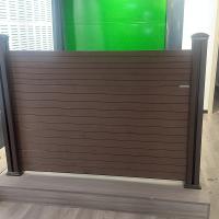China Uv Resistance WPC Privacy Fence Screen 1.8m*1.8m Size For For Garden Enclosures for sale