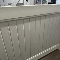 China Green Material 6 H White Privacy Pvc Fence Panel UV Proof outdoor plastic fence panels for sale