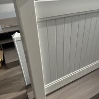 China Outdoor Screen Wide 8 Ft Pvc Fence Panels / White Vinyl Pvc Fence for sale