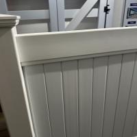 China Sturdy Column 2.59m Pvc Privacy Fence Minimal Maintenance 6x8 Vinyl Privacy Fence Panels for sale