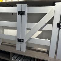 China PVC Flexible Vinyl Horse Fencing Custom Design 1.5m 1.2m Height for sale