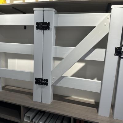 China PVC Flexible Vinyl Horse Fencing Custom Design 1.5m 1.2m Height for sale