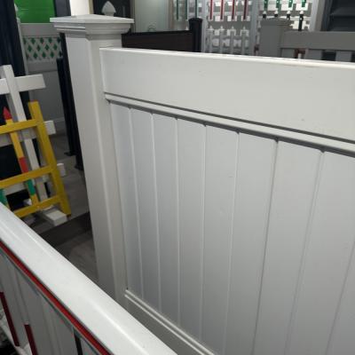 China UV Protection PVC Privacy Fence 1.82m High Effortless Maintenance for sale