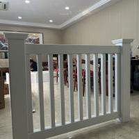 China 4*8ft All Weather Vinyl Pool Fence Panels Minimal Maintenance DIY Installation for sale