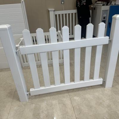 China Reduces Wood Reliance PVC Spaced Picket Vinyl Fence Attractive DIY Installation for sale