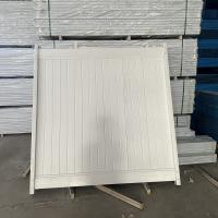 China Maintenance Free White Pvc Privacy Fence 6x8ft Long Lasting For Modern Homes for sale
