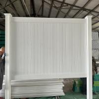 China Sturdy Column 2.59m Pvc Privacy Fence Minimal Maintenance 6x8 Vinyl Privacy Fence Panels for sale