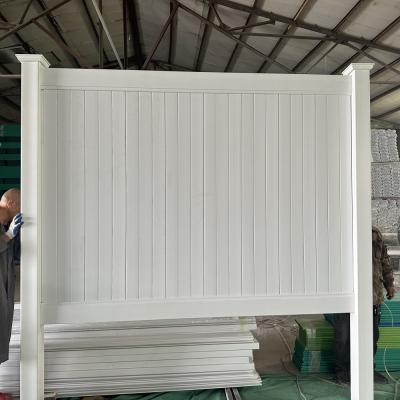 China Sturdy Column 2.59m Pvc Privacy Fence Minimal Maintenance 6x8 Vinyl Privacy Fence Panels for sale