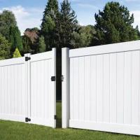 China PVC Privacy Fence 1.82m High fence gate for sale
