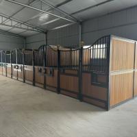 China High Strength Equestrian Temporary Stables With Bamboo Infill Panels for sale
