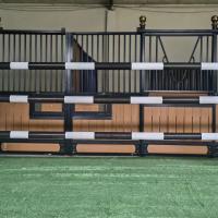 China Portable Temporary Horse Stalls Offering Easy Transport And Setup Ideal For Competitive Horse Training Facilities And Farm for sale