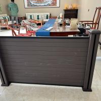 China ISO9001 Wpc Fencing Panels Wood Plastic Composite Screen for Residential for sale