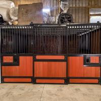 China Quick Build Temporary Horse Stalls With Sturdy Galvanized Posts Horses Stable for sale