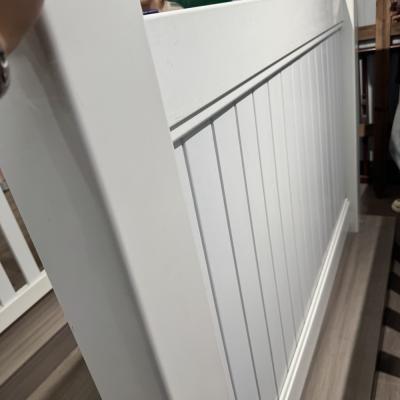 China Eco Friendly PVC Privacy Fence 8ft Wide Waterproof Vinyl White Privacy Fence for sale