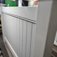 China high grade Column 2.59m Pvc White Vinyl Fence For Privacy Fence Simple Installation for sale